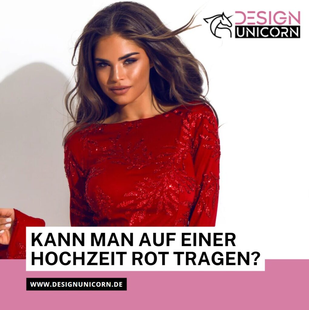 Kann man Rot auf Hochzeit tragen? Rotes Kleid | Hochzeit